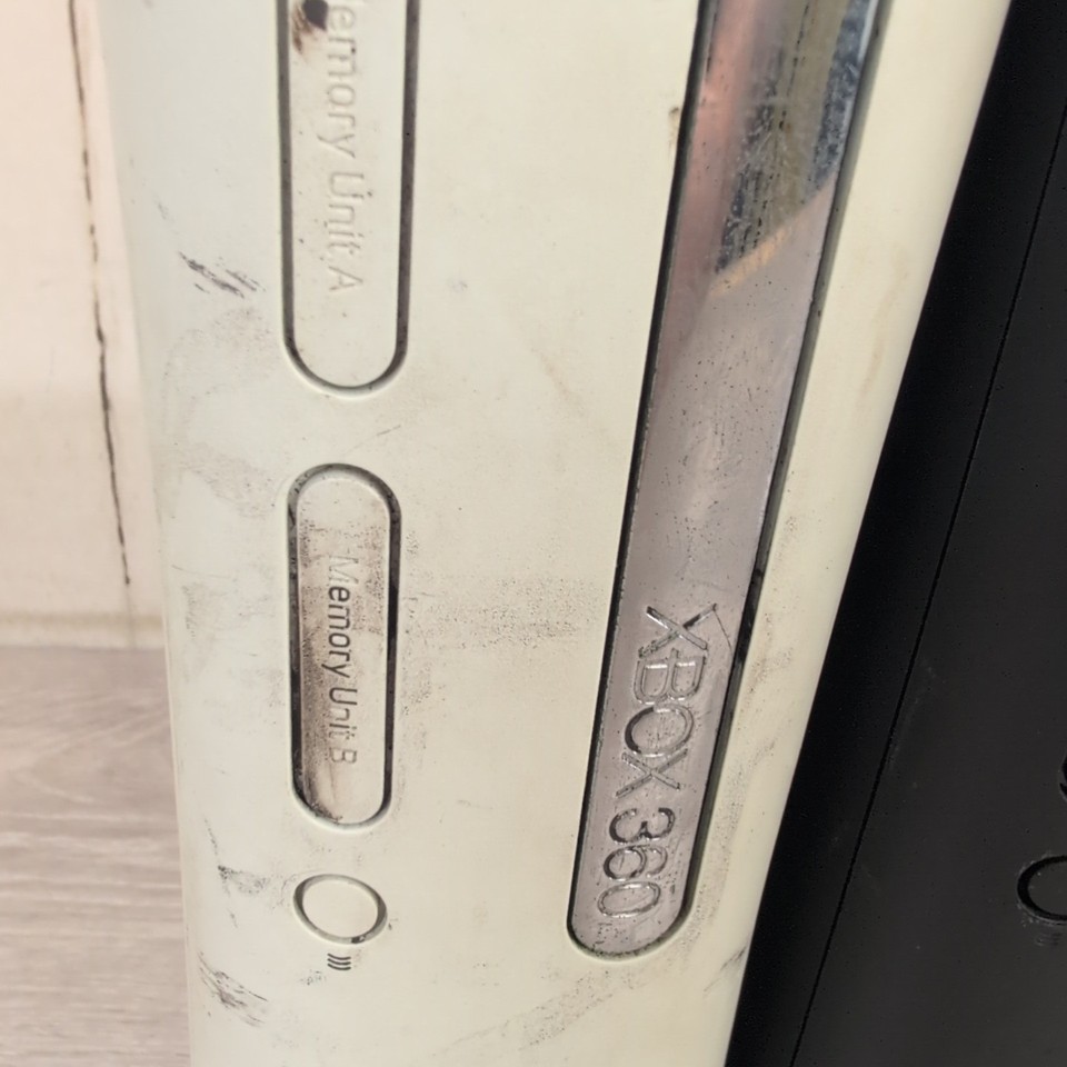 Lot Of 2 Microsoft Xbox 360 Consoles For Parts or Repair Power On Error ...