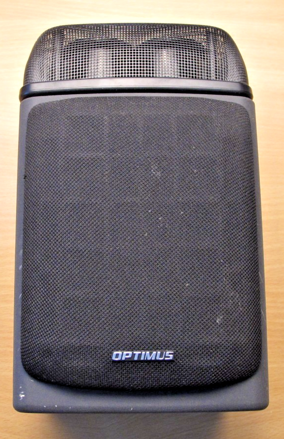 Optimus PRO LX5 Bookshelf Speaker #40-4061 With Linaeum Tweeters | eBay