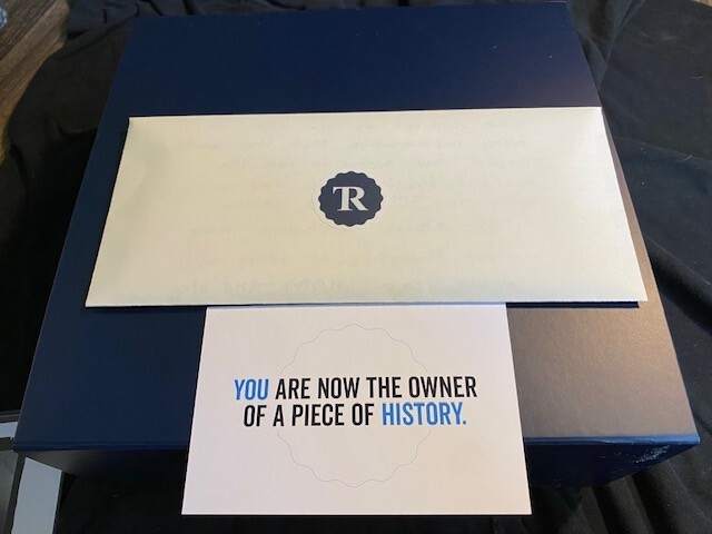 SNOOP DOGG personal owned Death Row Records chain autograph box COA ...