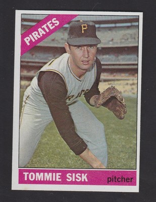 1966 TOPPS BASEBALL # 441 TOMMIE SISK NRMT+ INV A890 | eBay