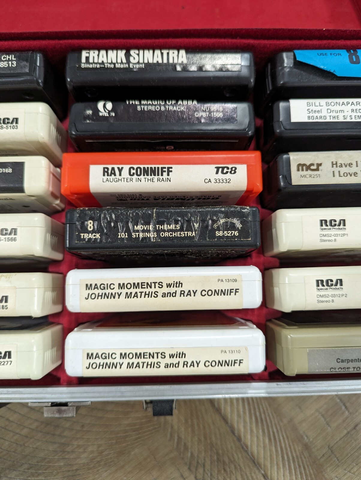 8 Track Tape Case With 24 Tapes In Great Shape | eBay