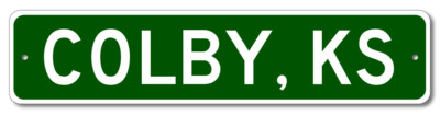 Colby, Kansas Metal Wall Decor City Limit Sign - Aluminum | eBay