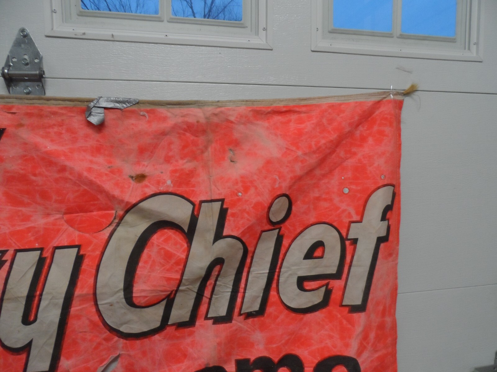 GREAT Vintage 1960's Texaco "Tower Of Power" Sky Chief Cloth Outdoor ...