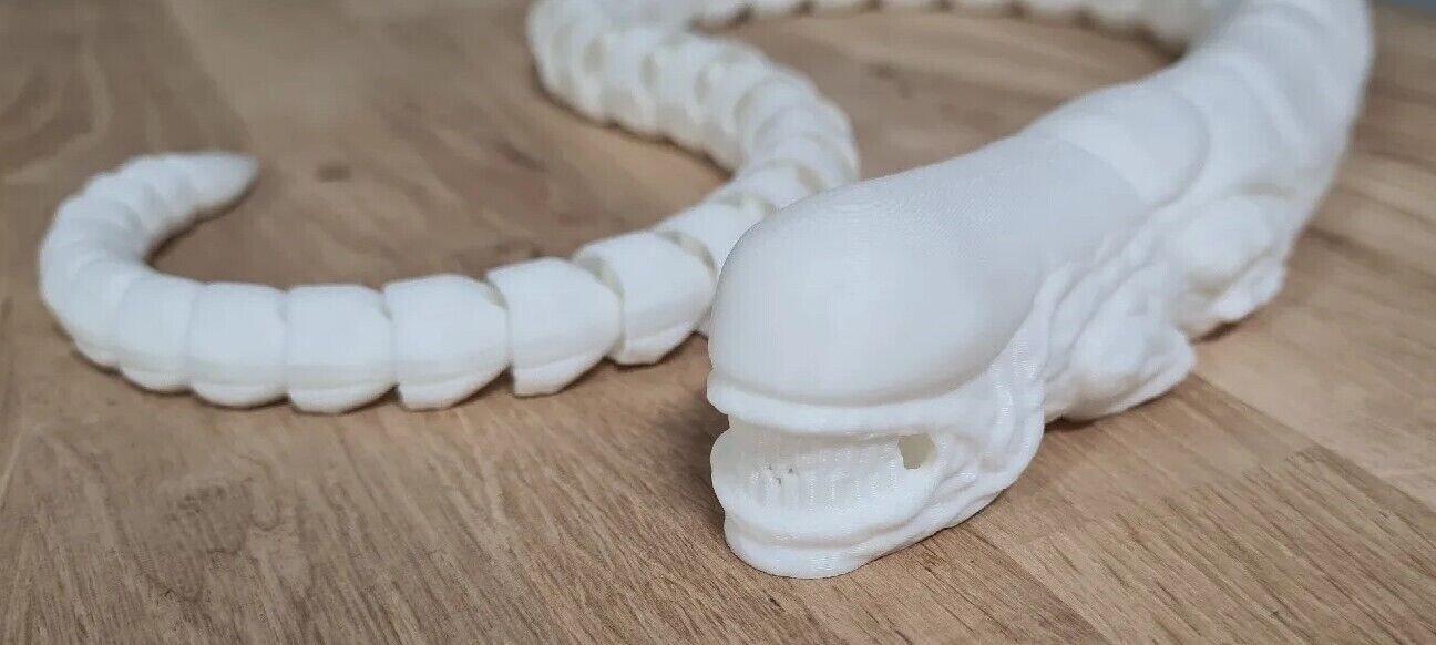 Alien Chestburster Articulated Model Fidget Toy Xenomorph Alien 3D ...