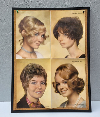 Modern Beauty Shop 1970 Original Ladies Women Hairstyle Ads Vance ...