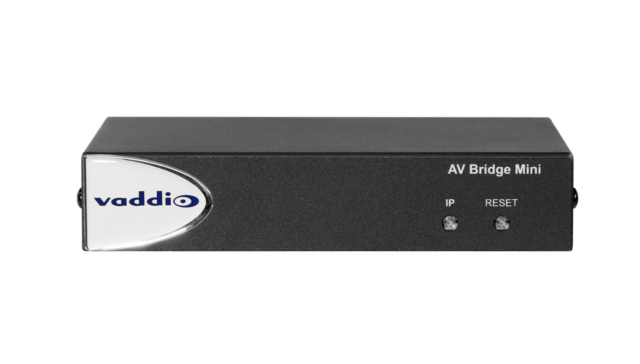 Vaddio 999-8240-000 AV Bridge Mini Audio/Video Encoder - Black for sale ...