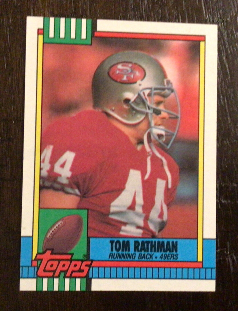 1990 Topps - #15 Tom Rathman for sale online | eBay