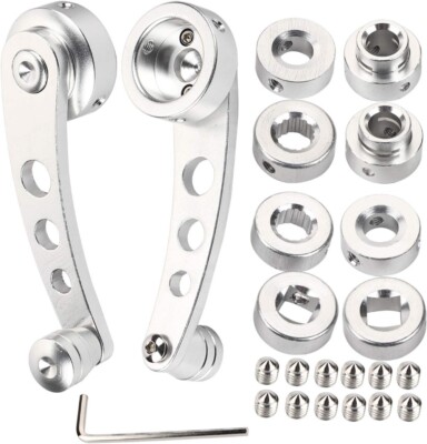 2pcs Window Cranks, Universal Window Winder Glass Cranks Handle ...