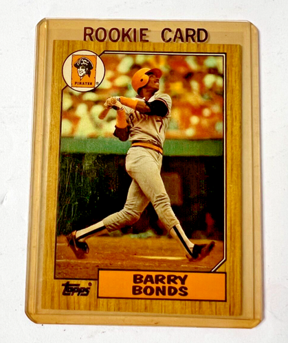 1987 #320 Barry Bonds Rookie Card Pittsburgh Pirates | eBay