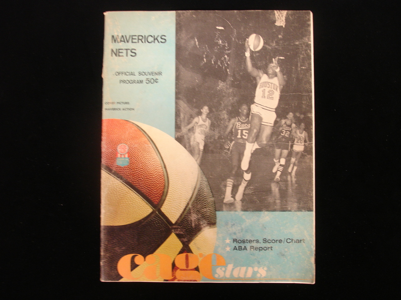 1968-69 New York Nets @ Houston Mavericks ABA Program - Unscored | eBay