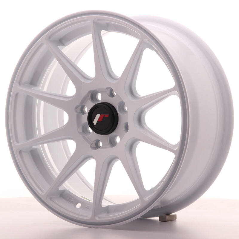 Japan Racing JR11 Alloy Wheel 16x7 - 4x100 / 4x114.3 - ET30 - White | eBay