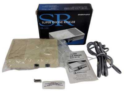 Ameriphone SR-100 Super Phone Ringer Hearing Impaired Assist Adjustable ...