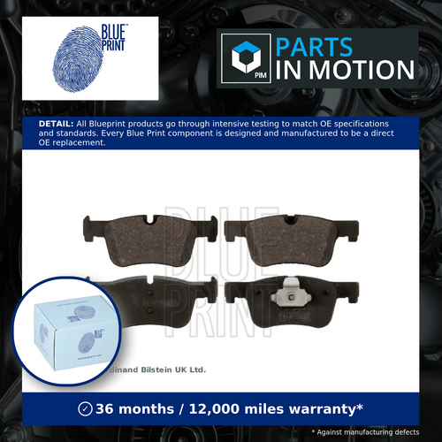 Brake Pads Set fits BMW 320 F30 1.6 Front 12 to 16 N13B16A Blue Print ...