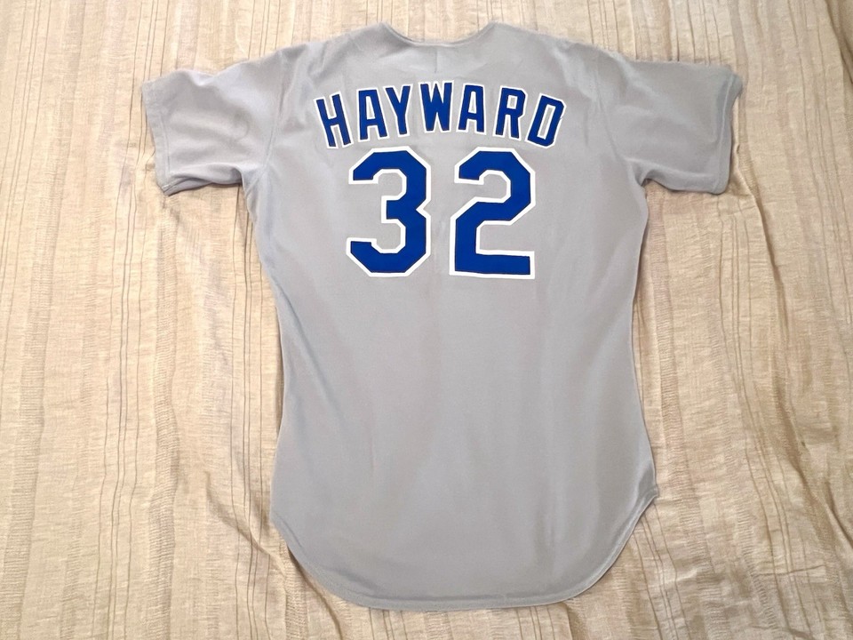 TEXAS RANGERS road RAY HAYWARD GAME WORN JERSEY used 1988 vtg | eBay