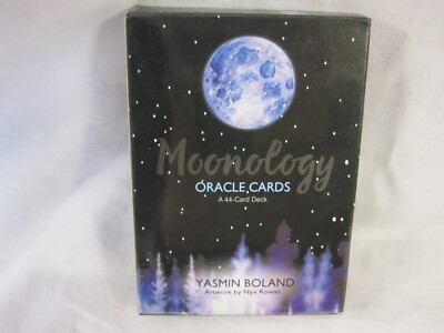 Moonology Oracle Cards: A 44-Card Yasmin Boland Moon Astrology Oracle ...