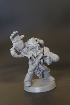 Warhammer 40k Space Wolves Wolf Guard Sergeant Metal Vintage | eBay