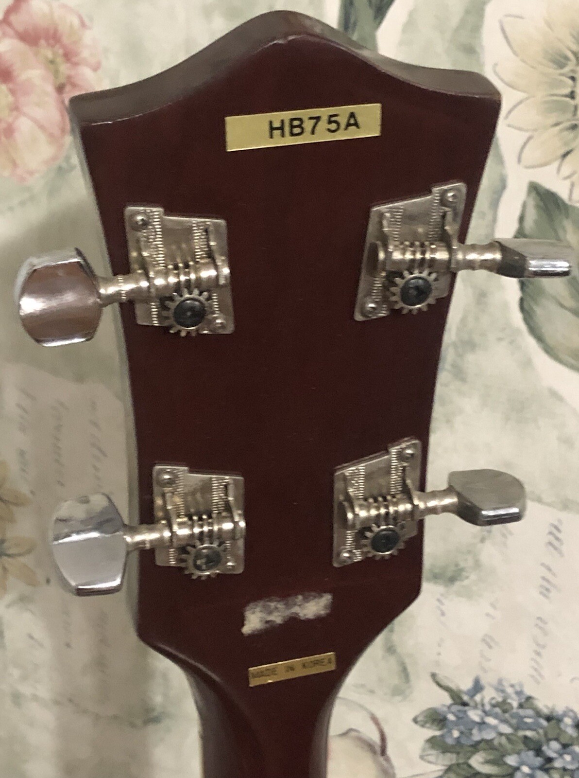 Vintage Hondo II Model HB75A 5-String Banjo with Case - Made in Korea ...