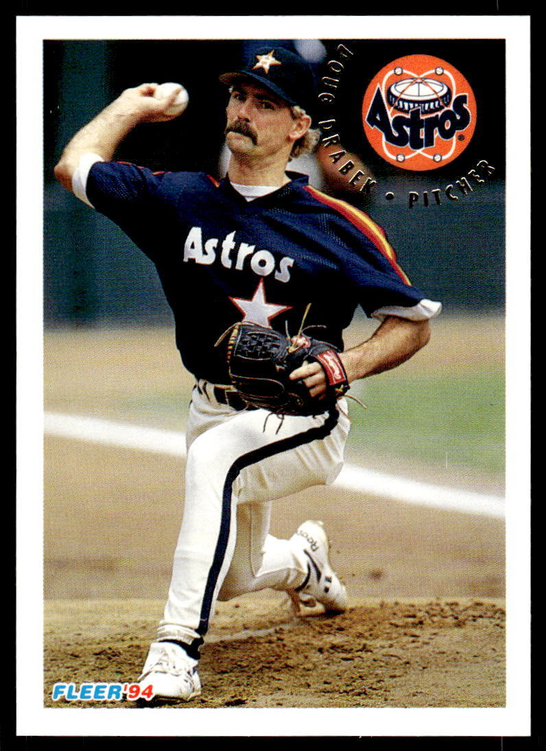 1994 Fleer 489 Doug Drabek Houston Astros Baseball Card | eBay