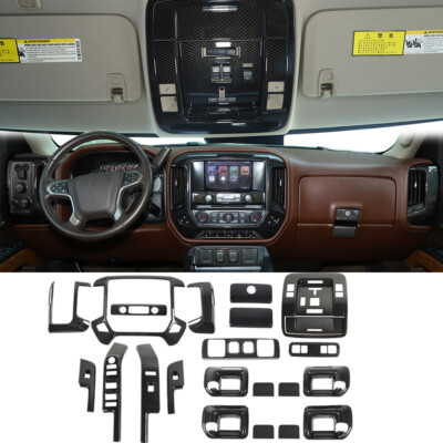 Interior Cover Trim Kit For Chevy Silverado GMC Sierra 2014-17 22X ...