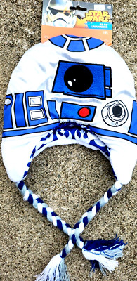 Star Wars R2-D2 Hat Chapeau Laplander toboggan tuk Beanie Costume ...