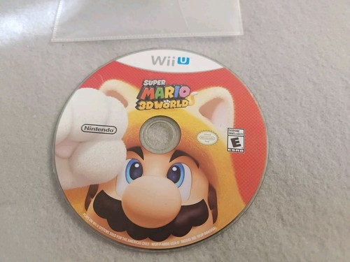 Super Mario 3D World Nintendo Wii U Disc Only Untested Read Description ...