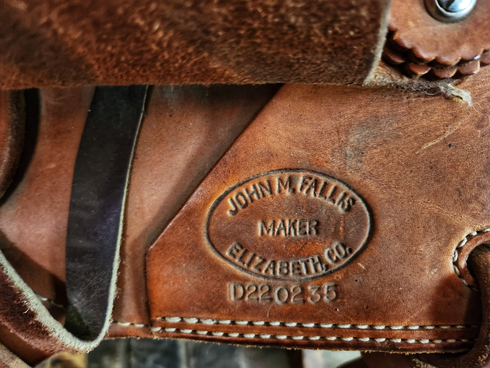 John M. Fallis Balanced Ride Saddle | eBay