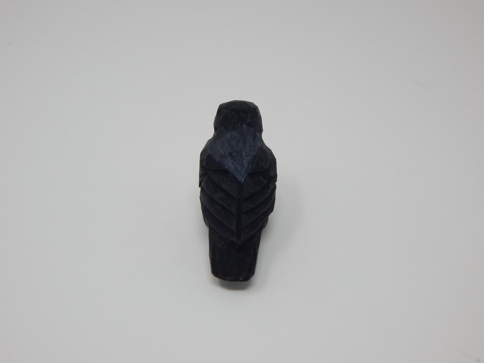 Raven Crow Figure Miniature Black Bird Statue Sculpture Decor Garden ...