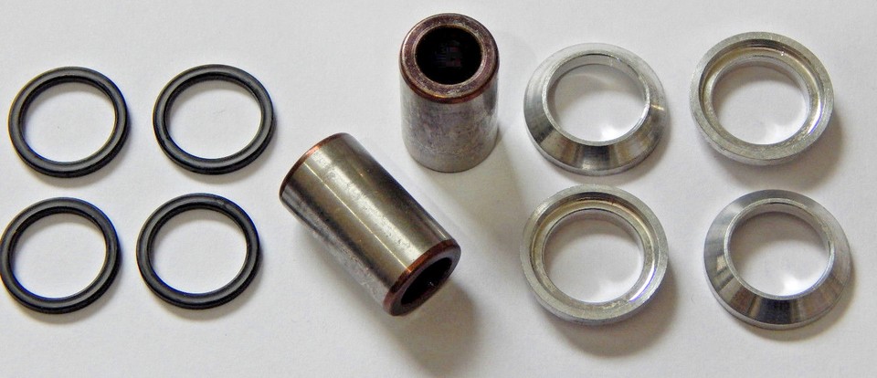 New FOX Rear Shock Mounting Hardware Kit - Bushings & Reducers, 0.86 ...