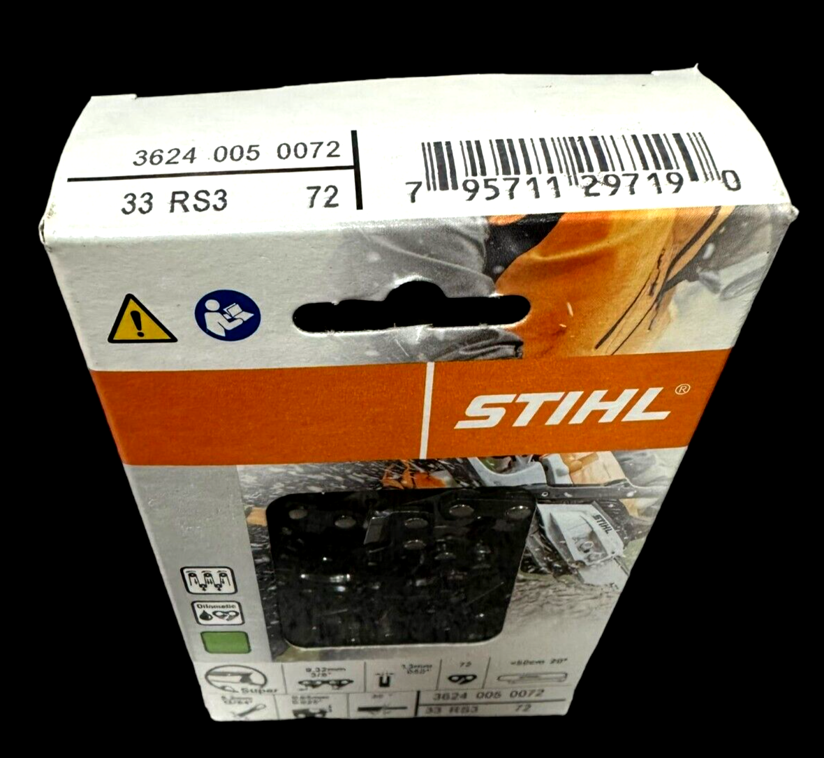STIHL 3624 005 0072 Oilomatic 33rs3 72 Chainsaw Chain for sale online ...