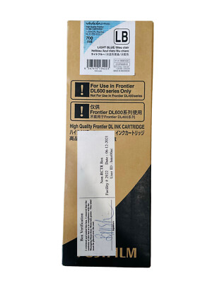 FujiFilm DL600 Frontier Light Blue LB 700 Ink Cartridge 16091037 Brand ...