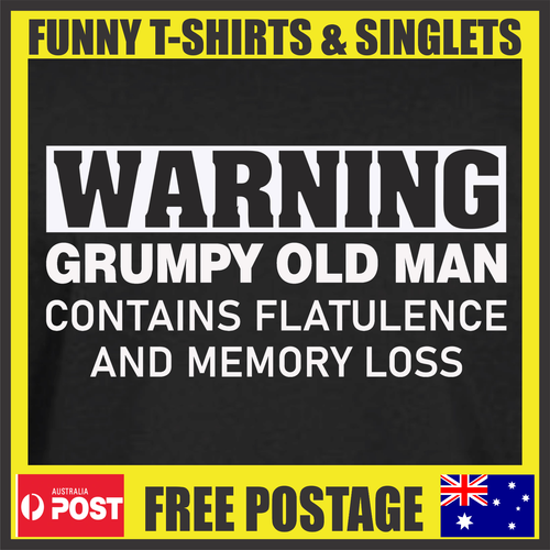 Funny Singlets Men's Novelty Singlet Tank Tops Funny Tees WARNING ...