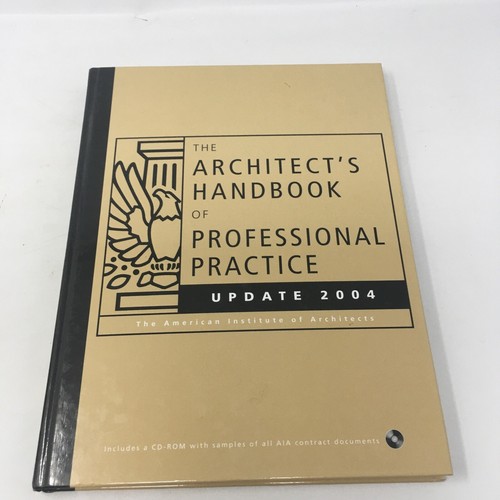 THE ARCHITECT'S HANDBOOK OF PROFESSIONAL PRACTICE UPDATE By The ...