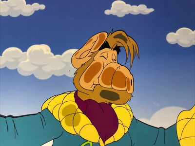 ALF animation cel production Art Vintage Cartoons Production Art 80’s ...