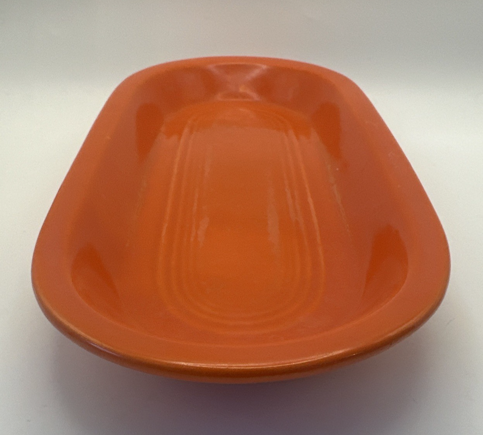 1930s Radioactive Red FiestaWare Utility Tray Genuine fiesta H L Co USA ...