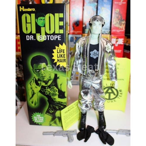 GI JOE COLLECTORS CLUB EXCLUSIVE DOCTOR ISOTOPE 12" FIGURE GLOW IN THE ...