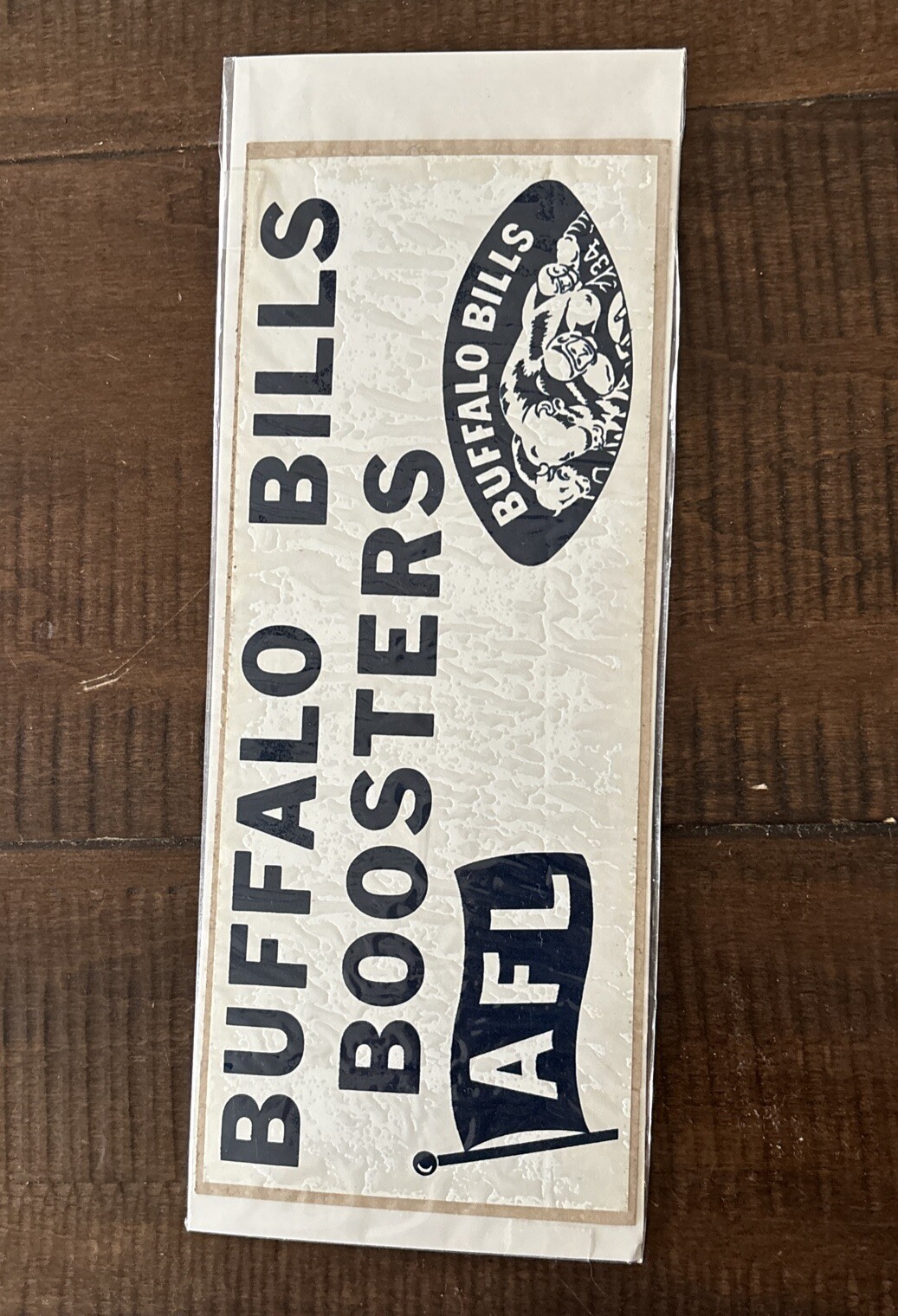 Vintage Buffalo Bills Boosters Decal/Sticker 1960s AFL Very Rare | eBay