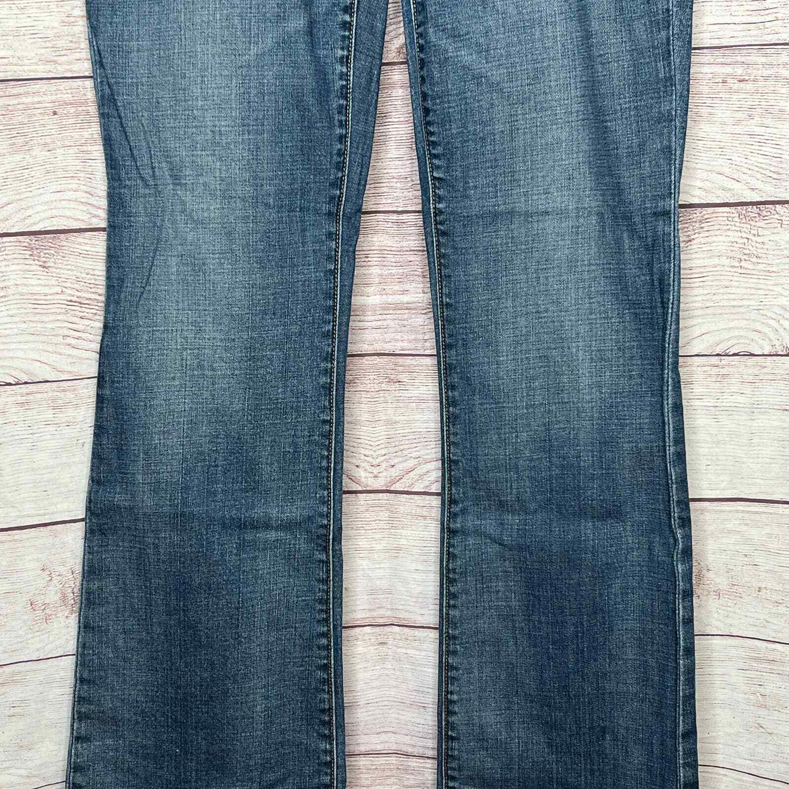 Gap 1969 Sexy Bootcut Medium Wash Denim Jeans Size 28 - Gem