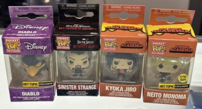 Funko Pocket Pop keychain Lot My Hero Academia , Sinister Strange ...