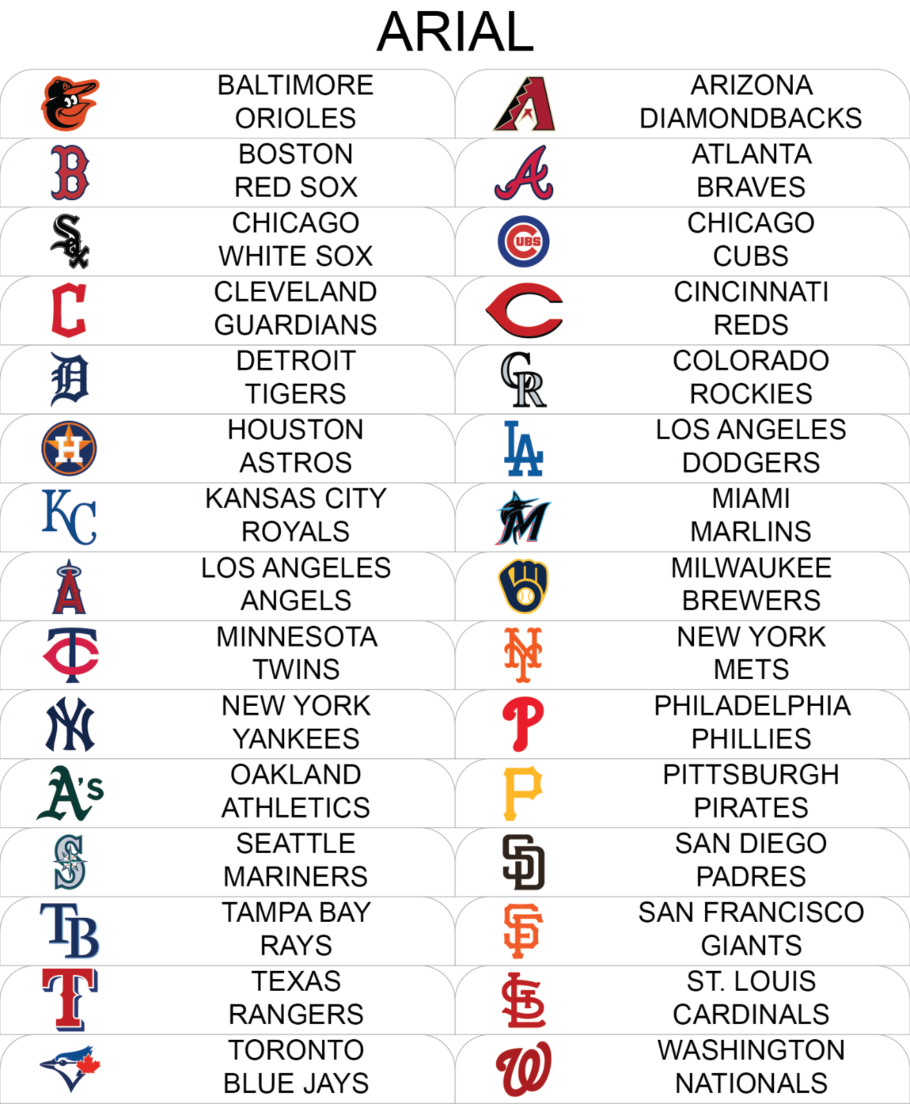 Sort Cards by Professional Baseball Teams | Card Dividers w/ FREE MLB ...
