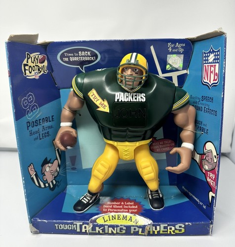 BRAND NEW Vintage Green Bay Packers Talking Linemen | eBay
