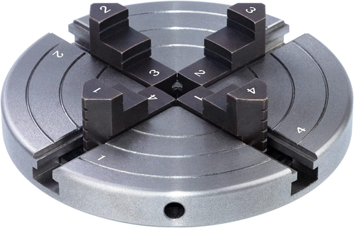 6 Inch Wood Lathe Chuck Set 1" X 8 Tpi, Self Centering 4 Jaw Wood ...