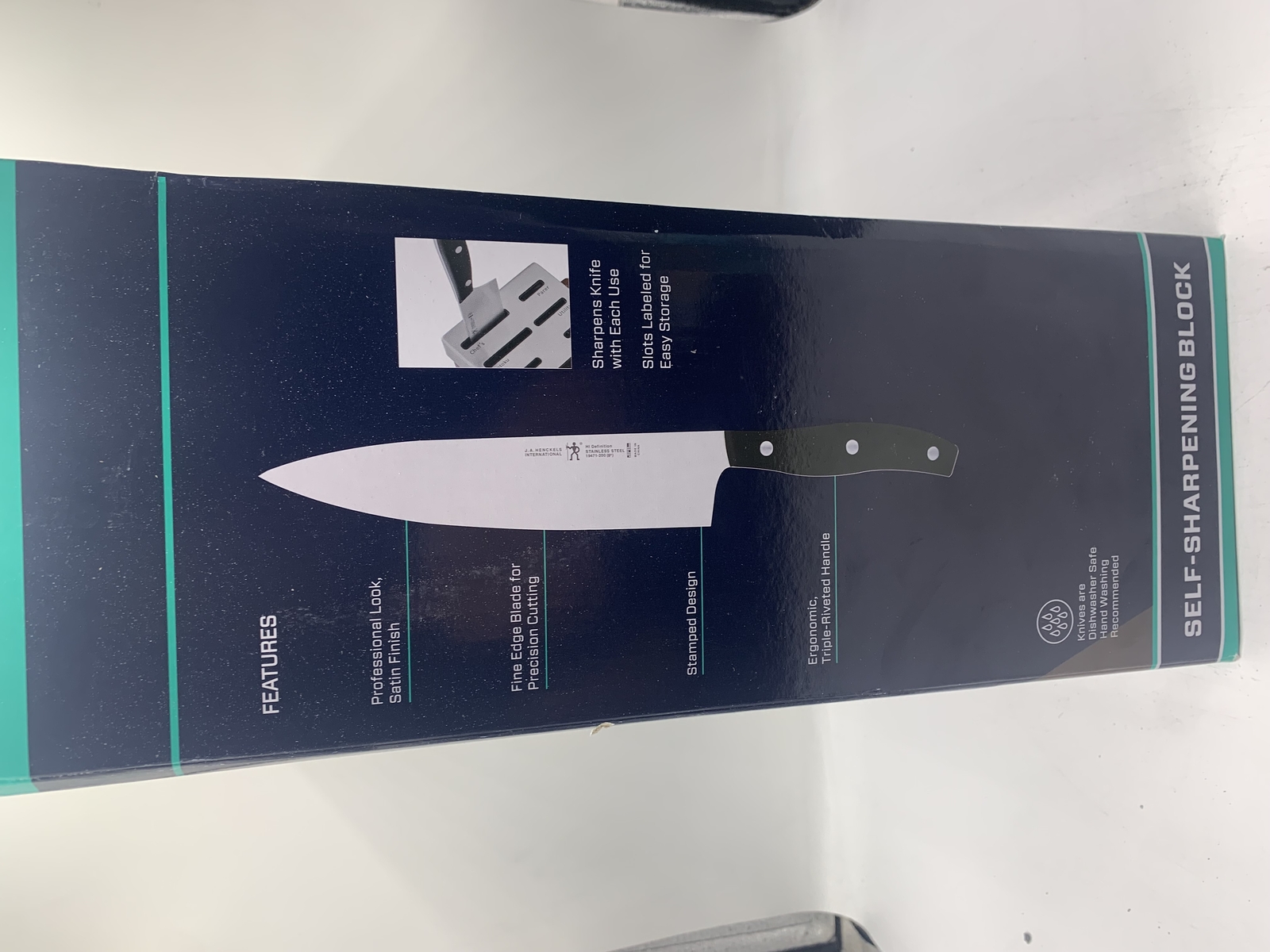 HENCKELS Definition Self-Sharpening Knife Block Set, 14-pc | eBay