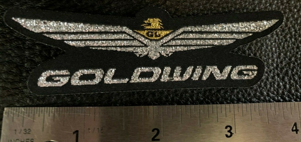 GOLDWING GL1800 HONDA MOTORCYCLE GOLD WING EMBROIDERED SEW ON PATCH ...