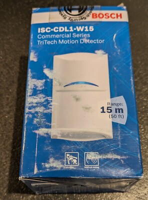 Bosch Motion Detector Commercial Series TriTech ISC-CDL1-W15G | eBay