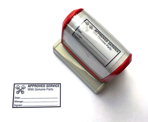 APPROVED Garage Mechanic Rubber Flash Stamp Self Inking Excellent ...