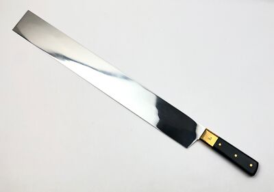 Animal Jewish Slaughter Chalef Knife Black and Silver 22-1/4 x 2-3/16 ...
