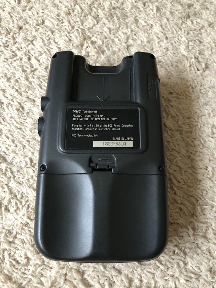 TurboExpress Handheld Console System NEC TurboGrafx-16 TG-16 RARE ...