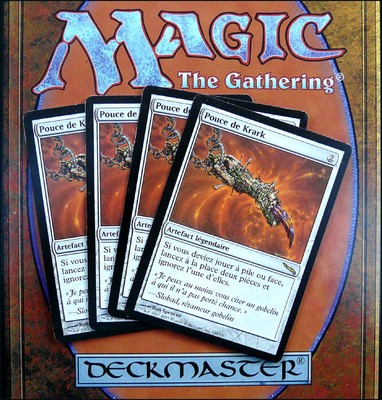 MTG - MAGIC - 1 set de 4 Pouce de Krark - Krark's Thumb - MIRRODIN - | eBay