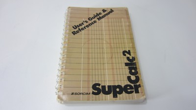 SORCIM SuperCalc2 User's Guide and Reference Manual - Vintage | eBay