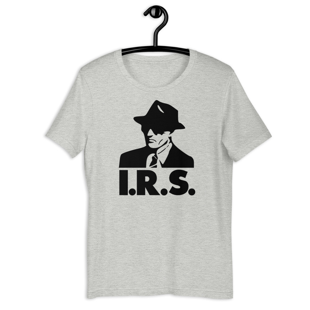 I.R.S. IRS Records Gray Tee Shirt Music Short-Sleeve Unisex T-Shirt | eBay